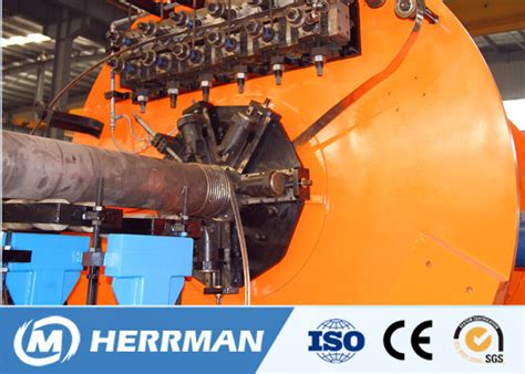 Pressure Bearing Steel Bar Interlock Armouring Machine For Marine