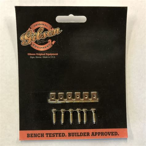 Gibson Prbs 030 Nashville Bridge Saddles Gold Reverb