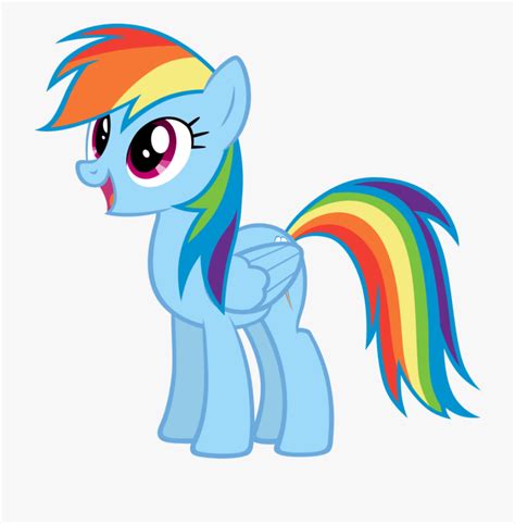 Rainbow Dash Schwebt