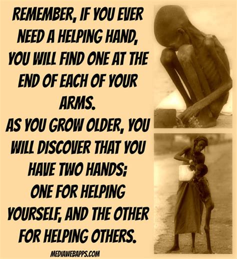 Assisting People In Need Quotes Quotesgram