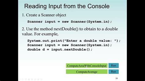 Java Program Using Scanner Class Arithmetic Operators Variables To