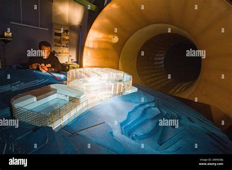 france paris the gustave eiffel wind tunnel laboratory built by