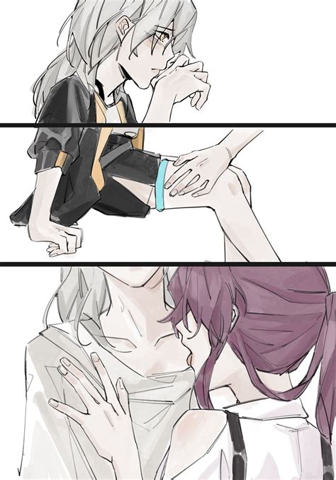 Trailblazer Kafka And Stelle Honkai And 1 More Drawn By Sixteenmiao