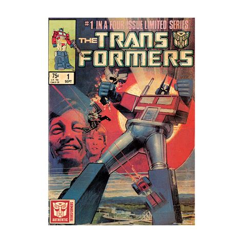 Transformers 40th Anniversary A3 Art Print Fanattik