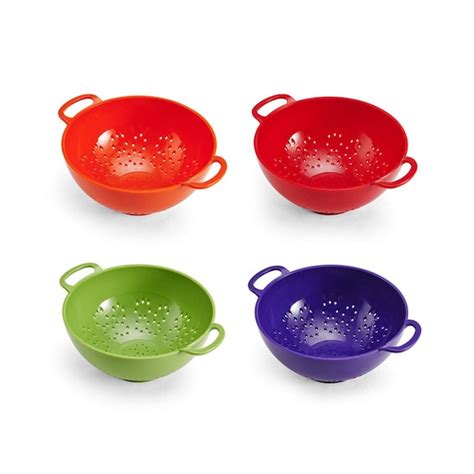 Farberware Assorted Plastic Mini Colander In The Kitchen Tools