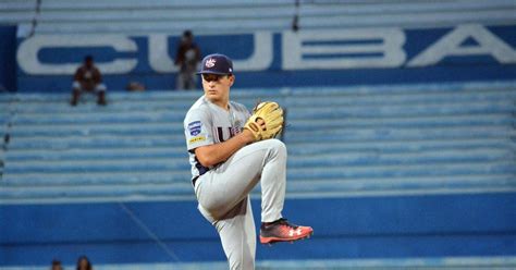 Drew Parrish Throws A Gem For Usa Baseball Cnt In Cuba