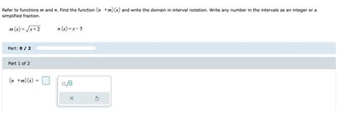 Solved Refer To Functions M And N Find The Function Chegg