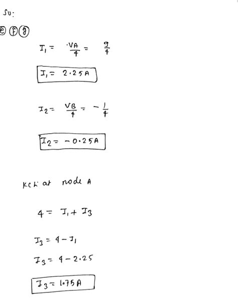 3 Node Voltage Analysis Perform Node Voltage Analysis On The Circuit