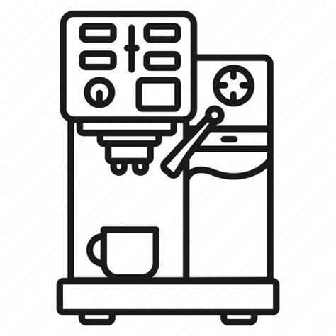 Coffee Espresso Machine Maker Icon Download On Iconfinder