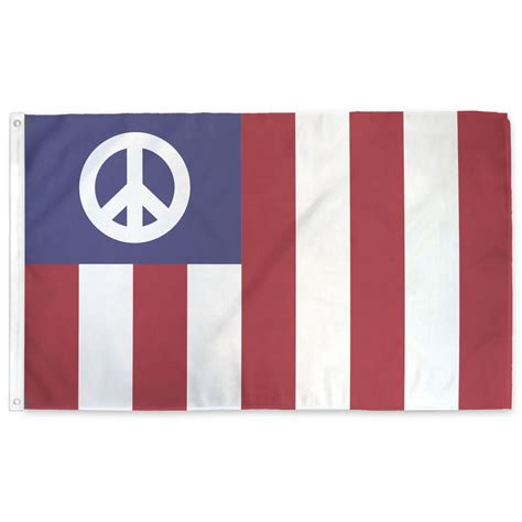 Peace Sign Usa Flag Rebellious Stripes American Flag Flags For Good