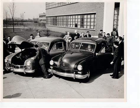 March 1946 Members Of The Automotive Press Get Their First Up Close