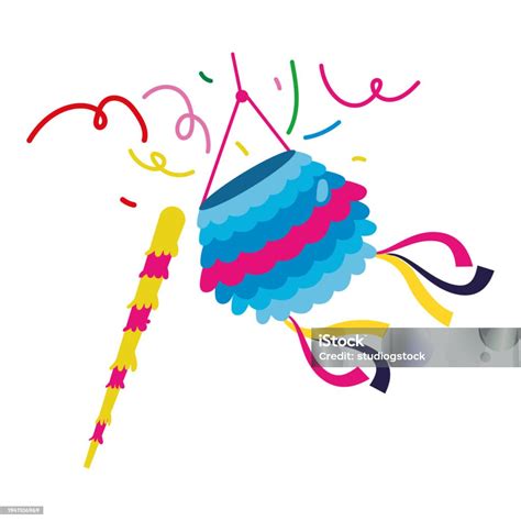 メキシコのピニャータの伝統 おもちゃのベクターアート素材や画像を多数ご用意 おもちゃ お祝い イラストレーション Istock