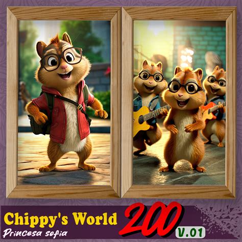 Princesa Sofia Chippys World Vol01 4k Reference Images