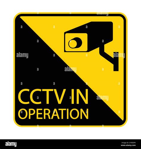 Cctv Sign Vector
