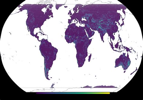 Prediction Error Relative To Modis Aqua Observations In The Land