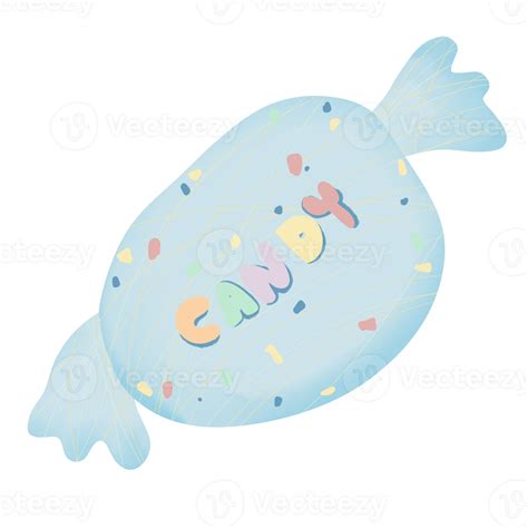 Cute Candy Hand Drawn Cartoon Style 25251277 Png