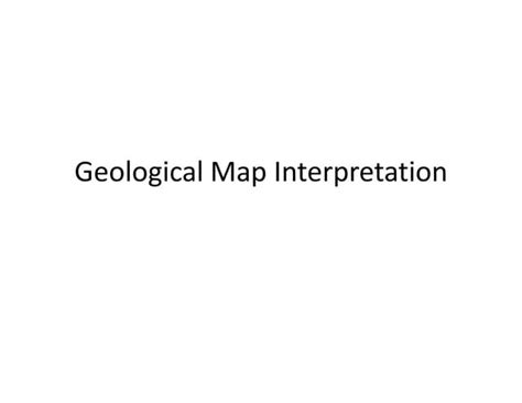 45038163 Geological Map Interpretation Pdf