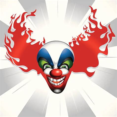Clown Face Stencil Clip Art Royalty Free Stock Svg Vector And Clip Art