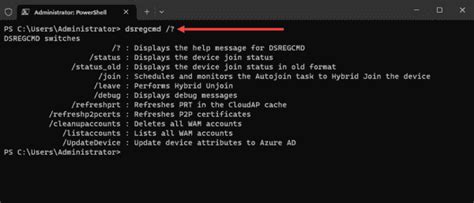 Dsregcmd Troubleshoot And Manage Azure Active Directory Microsoft Entra Id Joined Devices