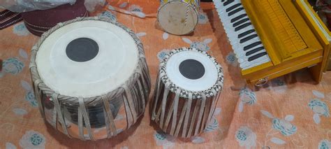 Tabla Set Indian Drum Stainless Steel Professional Iskcon Tabla