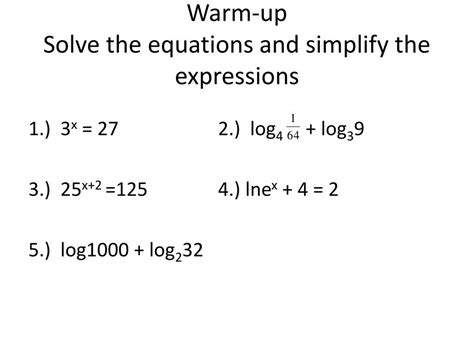 ppt ch 3 3 properties of logarithms powerpoint presentation free
