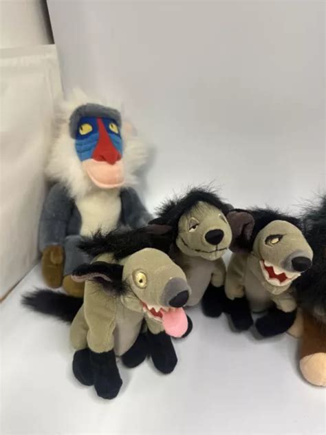 Disney The Lion King Mini Beanies Plush Ed Banzai Shenzi Hyenas