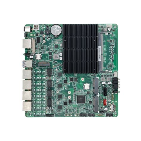 Intel Celeron J4125 Quad Core Processor Firewall Motherboard With 4 Lan
