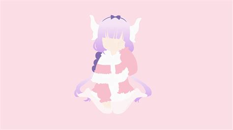 K Miss Kobayashis Dragon Maid Kanna Kamui Anime HD Wallpaper
