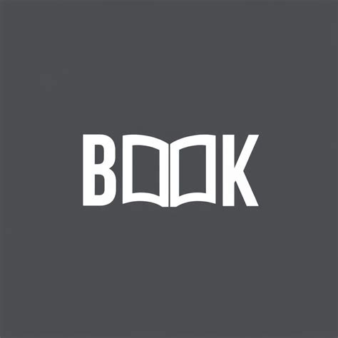 Modern Minimalist Book Logo Design With Open Book Symbol Playground