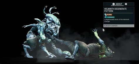 If You Want To Make Your Helminth Charger Look Like An Infested Charger