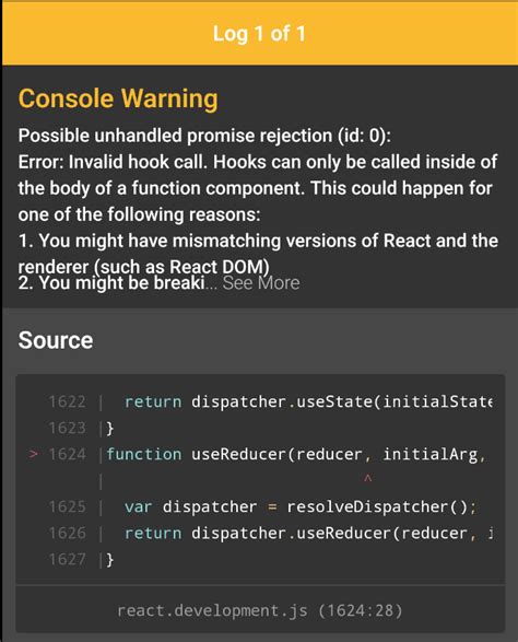 Expo React Native Useeffect Invalid Hook Call 해결 방법