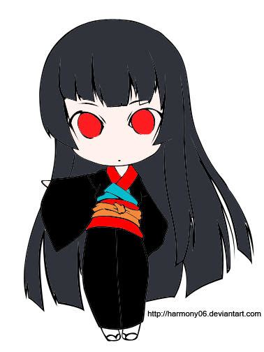 Enma Ai Lineart Color In By Neko Mello On Deviantart