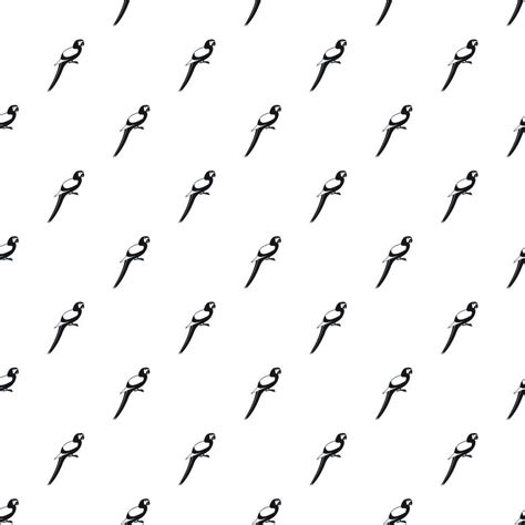 Parrot Pattern Simple Style 15029437 Vector Art At Vecteezy
