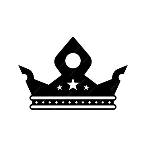 Premium Vector Crown Isolated On White Background