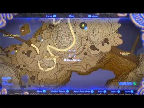 Botw150b Map Of Zoras Domain All 10 Zora Stone Monuments Locations