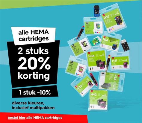 Alle Hema Cartridges Aanbieding Bij Hema 1foldersnl