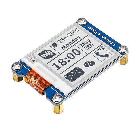 Waveshare 1 54 Inch E Ink Paper Display Module With Spi Interface