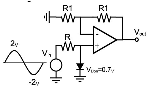 Solved 3 ﻿find Vout ﻿for This Op Amp Circuit If Vdon