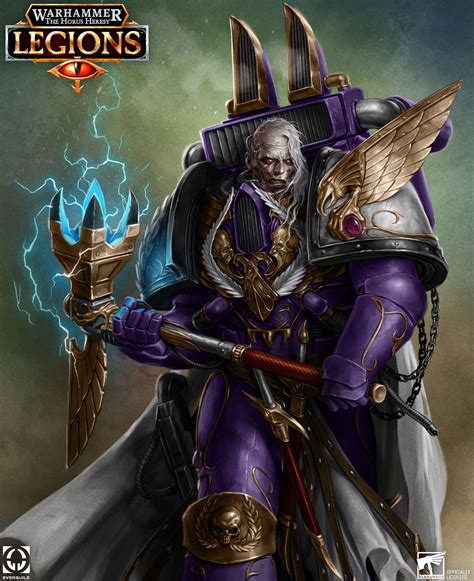 Commander Primus Eidolon Art By Israel Llona 40k Gallery