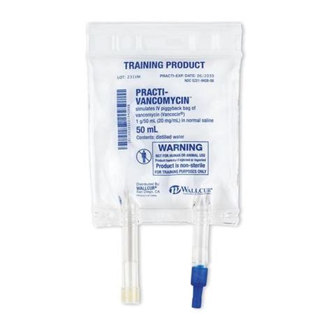 Practi Vancomycin 50ml Iv Solution Bag 1 Bag 1024784 Wallcur