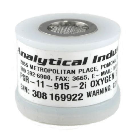 Analytical Industries Oxygen Sensor Psr 11 915 21 O2 Cells For Sale