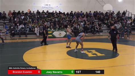 Brandon Eusebio Rbhs Vs Joey Navarro Brawley At The 58th Rotary