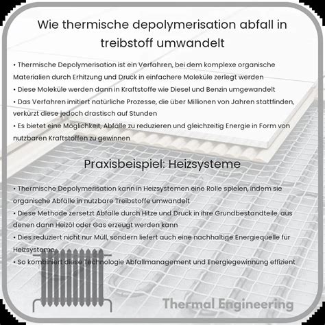 Wie Thermische Depolymerisation Abfall In Treibstoff Umwandelt
