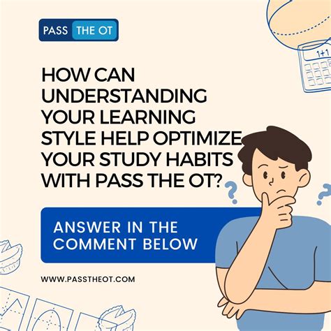 Learn A New Skill With Pass The Ots Learning Style Quiz Pass The Ot Posted On The Topic