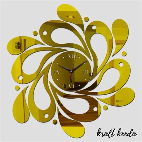 Analog Laser Cutting Wall Clocks At ₹ 200piece In New Delhi Id