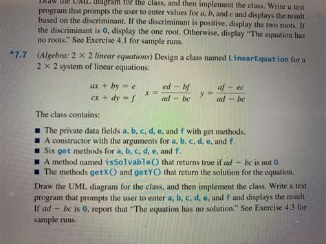 Solved Draw The UML Diagram For The Class And Then Chegg