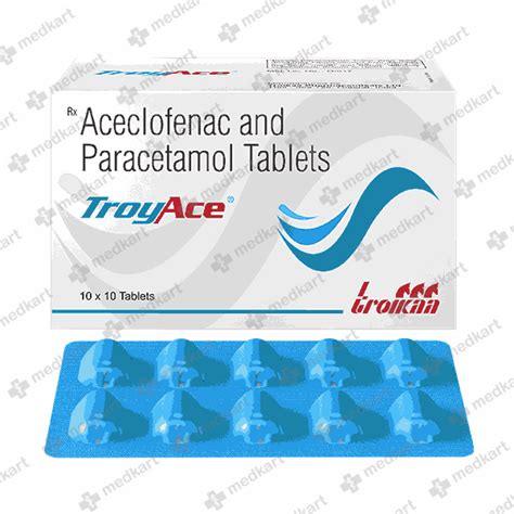 Best Price For Troyace Tablet 10s Uses Side Effects And Substitutes Medkart