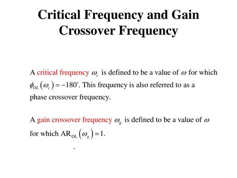 Ppt Control System Design Based On Frequency Response Analysis