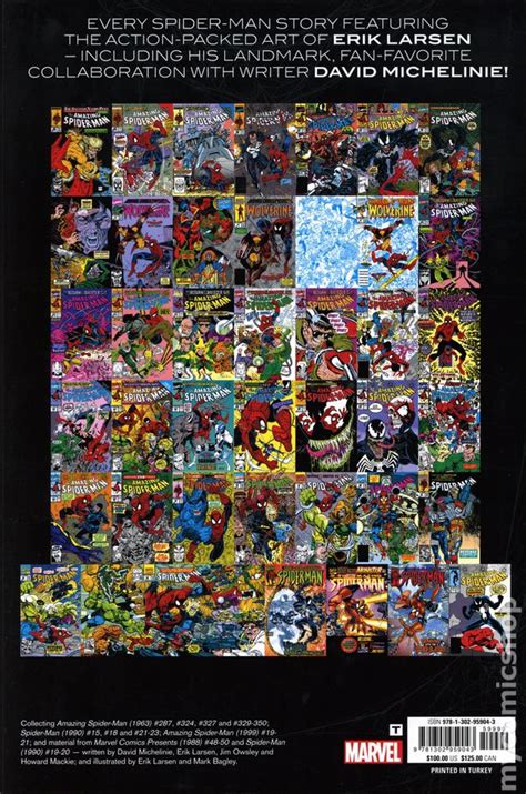 Spider Man Omnibus Hc 2024 Marvel By David Michelinie And Eric Larsen