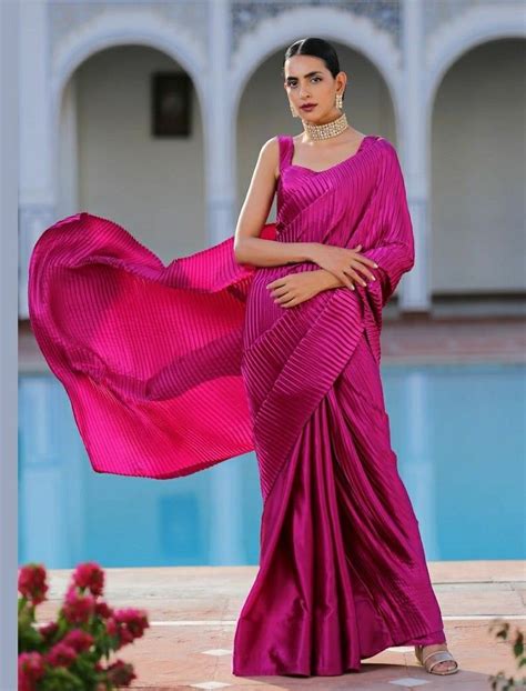 Pink Saree Fancy Saree Online Shopping Fancy Sarees Party Wear Sarees